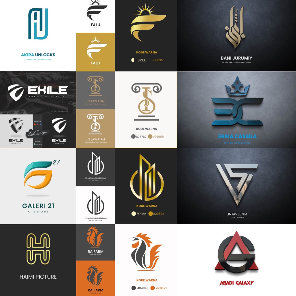 Jual (TERMURAH) JASA DESAIN LOGO PROFESIONAL PREMIUM | LOGO OLSHOP ...