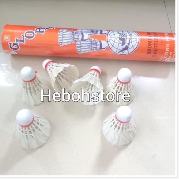 Jual HARGA TERMURAH KOK/SHUTTLECOCK GLORY ORANGE ORINAL | Shopee Indonesia