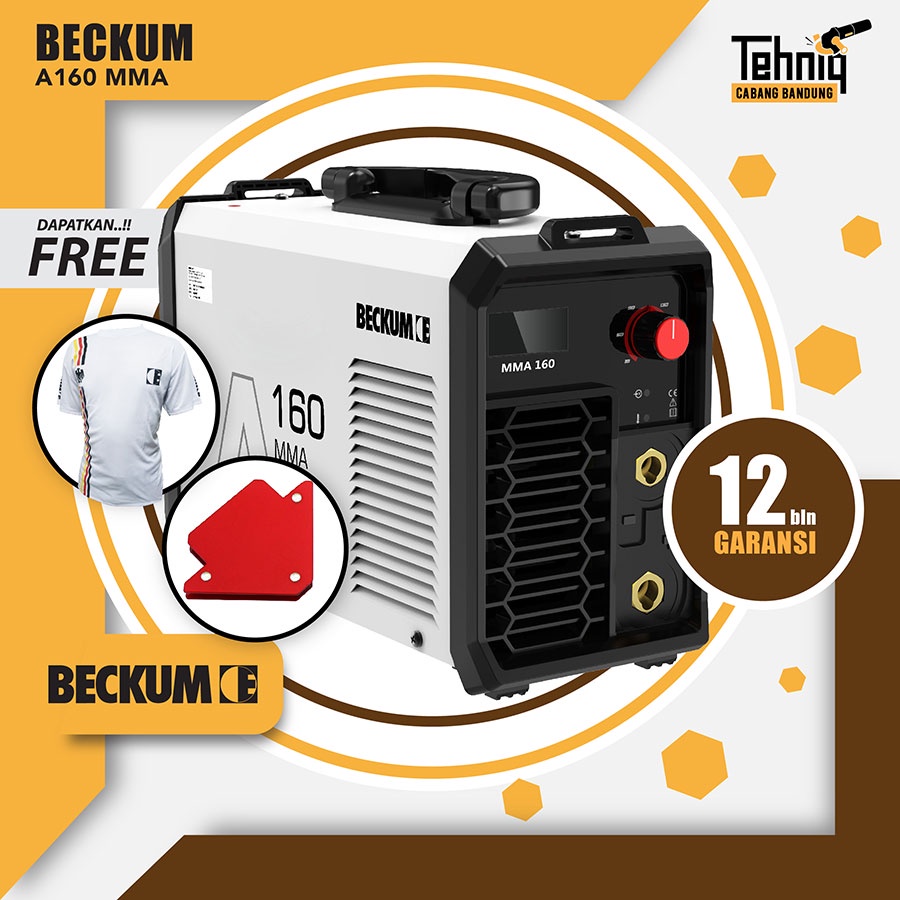 Jual MESIN LAS LISTRIK BECKUM MMA A 160 INVERTER WELDING | Shopee Indonesia