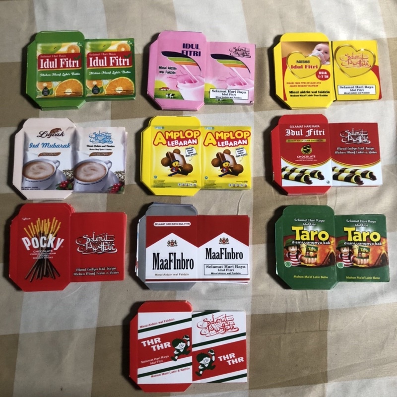 Jual Amplop lebaran | Amplop snack/jajan viral versi mini (sudah dilem ...