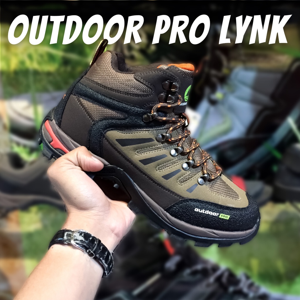 Jual SEPATU GUNUNG OUTDOOR PRO LYNK | Shopee Indonesia