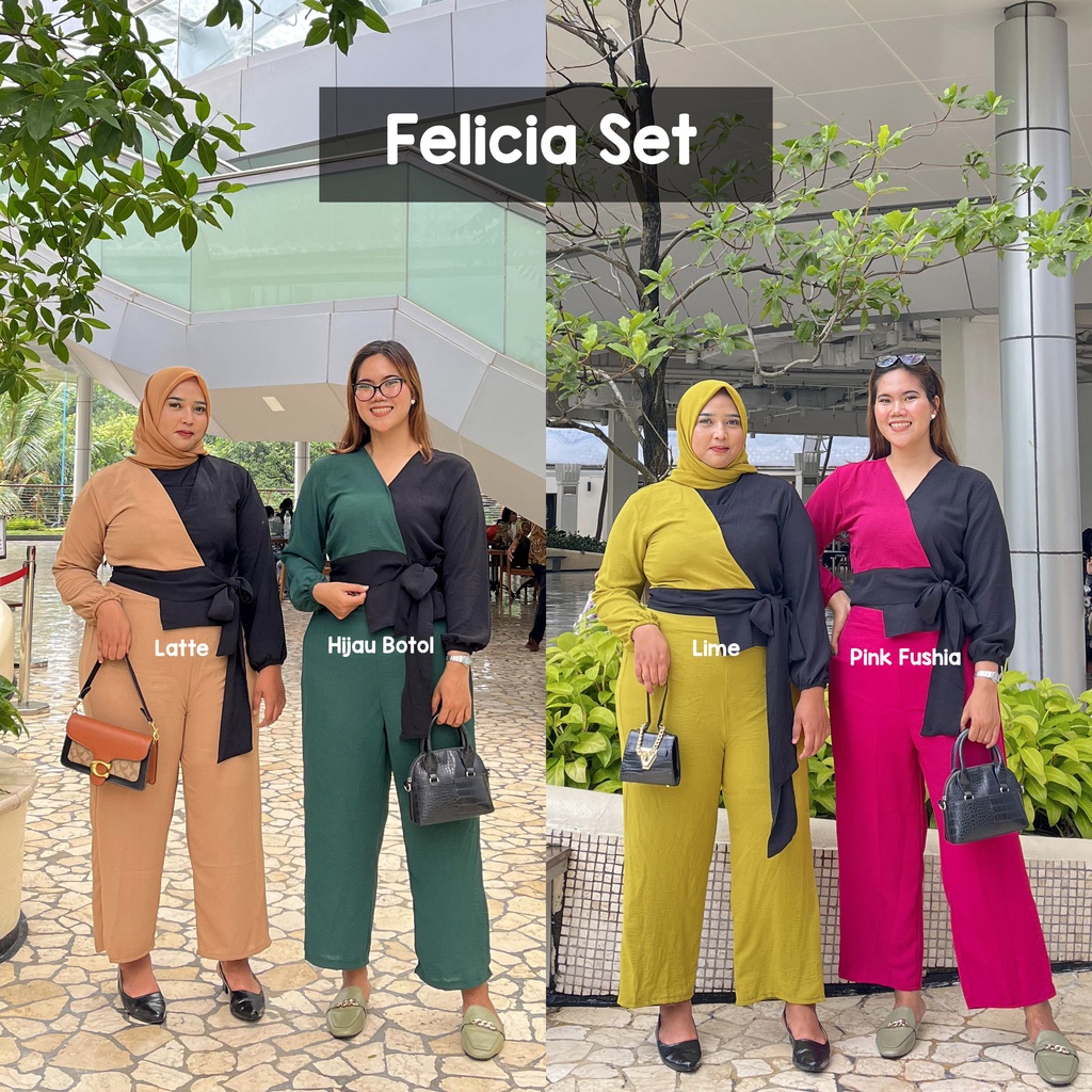Jual MOKMOK | Felicia Set Jumbo Bigsize | Shopee Indonesia