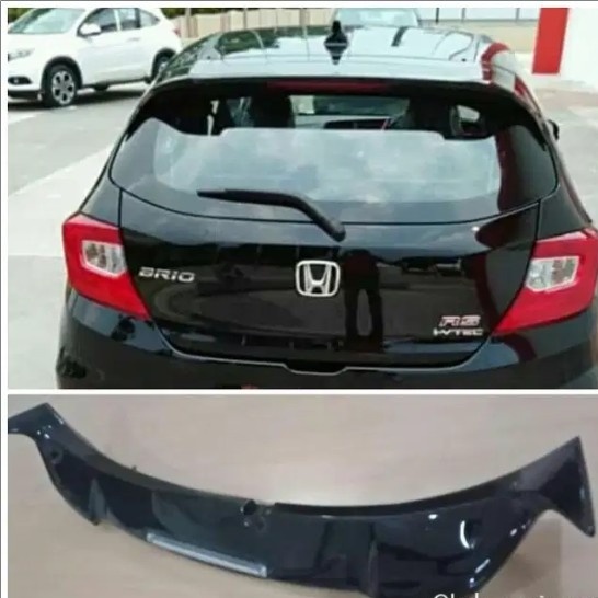 Jual Rear Wings Spoiler New Honda Brio RS 2019 Plug & n Play + Lampu ...