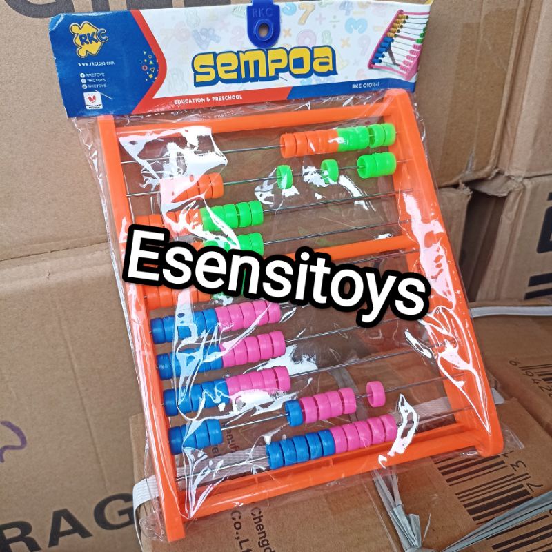 Jual MAINAN ANAK MURAH SEMPOA RKC 01011-1 ALAT BANTU MENGHITUNG ANAK ...