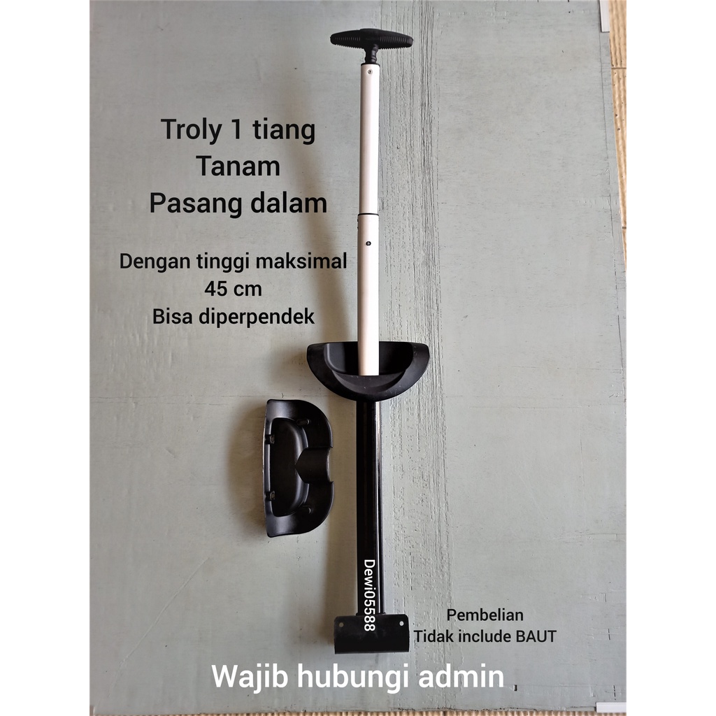 Jual Tiang tas, Troly koper, Troly tas, Dorongan tas. Troly pasang ...