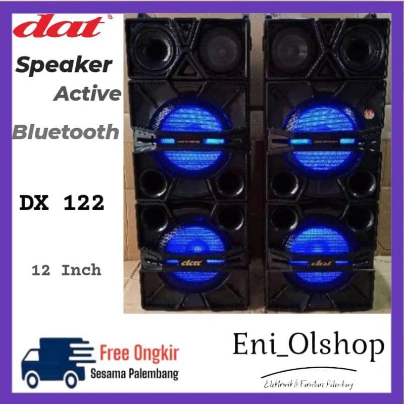 Jual SPEAKER AKTIVE DAT DX 122 BLUETOOTH, SUBWOOFER DOUBLE SPEAKER, DX122, DX122 SPEAKER DAT 12 ...