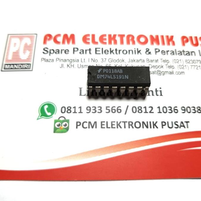 Jual IC 74191 DM 74LS191N DM74LS191N pcmelektr812 Segera Dapatkan ...