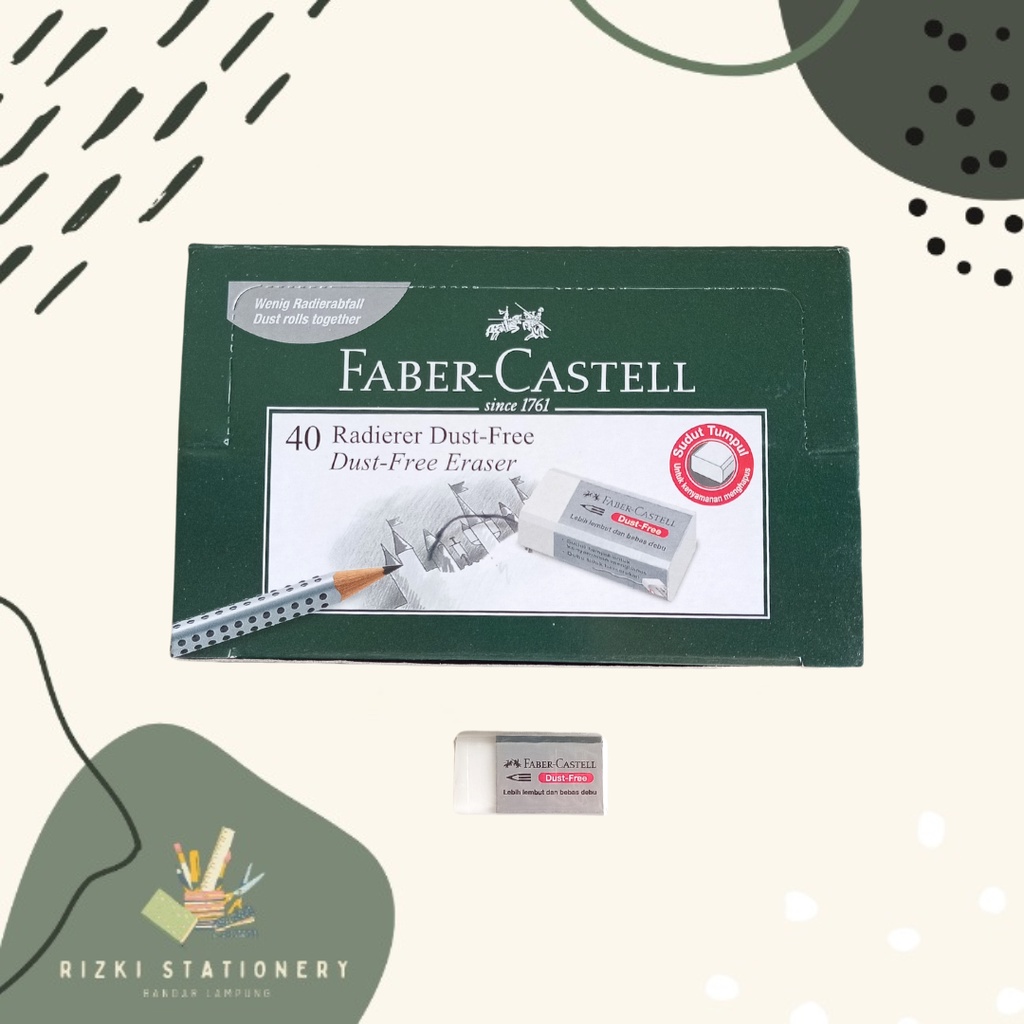 Jual Penghapus Pensil / Eraser Faber Castell / Penghapus Ujian | Shopee ...
