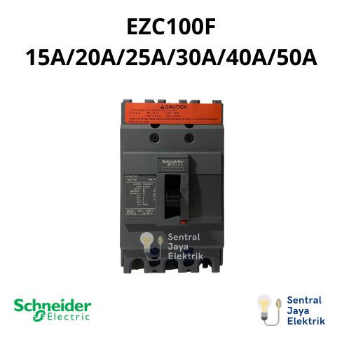 Jual MCCB EasyPact EZC100F 3P 15A/20A/25A/30A/40A/50A-Schneider Electric | Shopee Indonesia