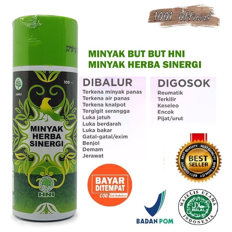 Jual 1 PCS MINYAK HERBAl SINERGI / MHS / MINYAK MHS (Beli 2 lebih Hemat ...