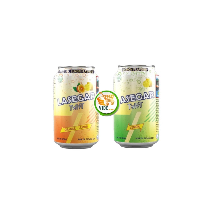 Jual LASEGAR Twist Minuman Penyegar Jeruk Lemon 320 ml | Shopee Indonesia