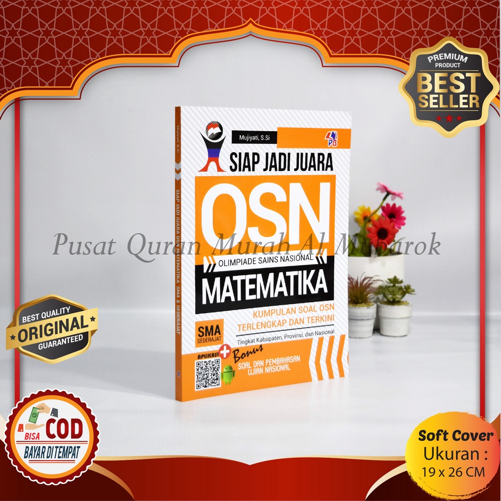Jual Buku OSN : Siap Jadi Juara OSN ( Olimpiade Sains Nasional ) MATEMATIKA SMA Sederajat ...