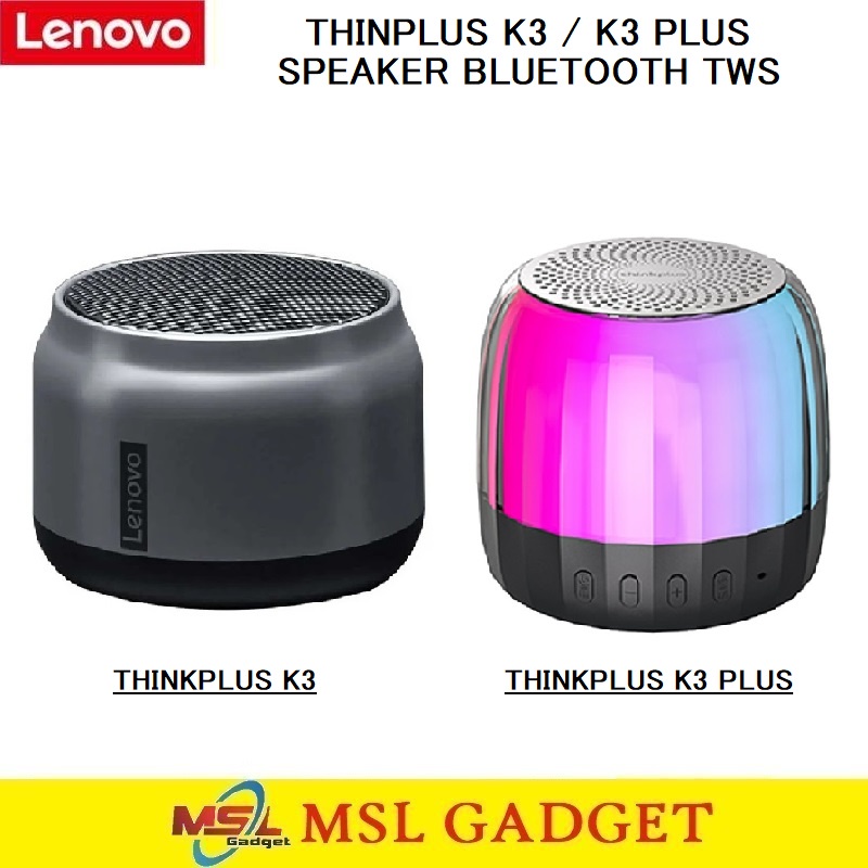 Jual Lenovo Thinkplus K3 / K3 Plus Speaker Bluetooth Wireless TWS TF ...