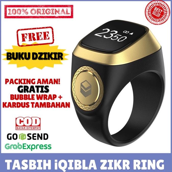 Jual Tasbih Digital Zikr Ring Zikr1 Lite Smart Ring Tasbeh Iqibla Zikir ...