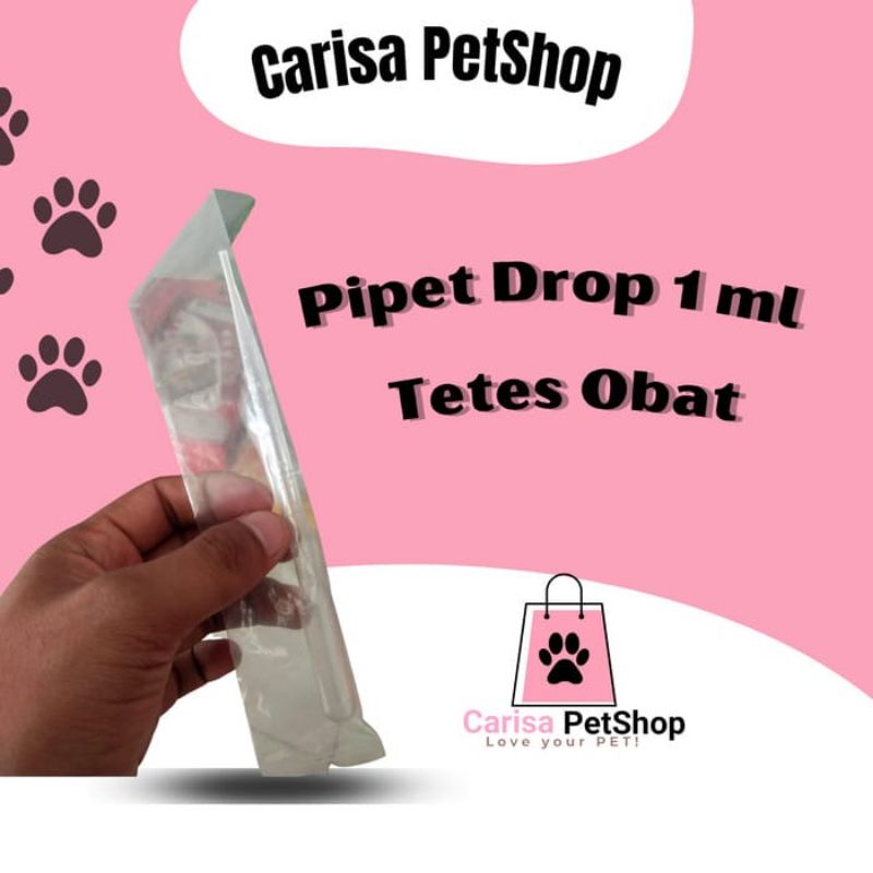 Jual Pipet Drop 1ml Murah - Pipet Tetes Obat | Shopee Indonesia