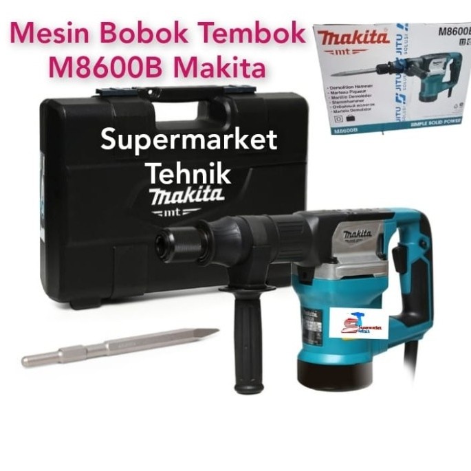 Jual Mesin Bobok Beton Makita M8600B / Percussion Hammer M 8600 B Makita | Shopee Indonesia