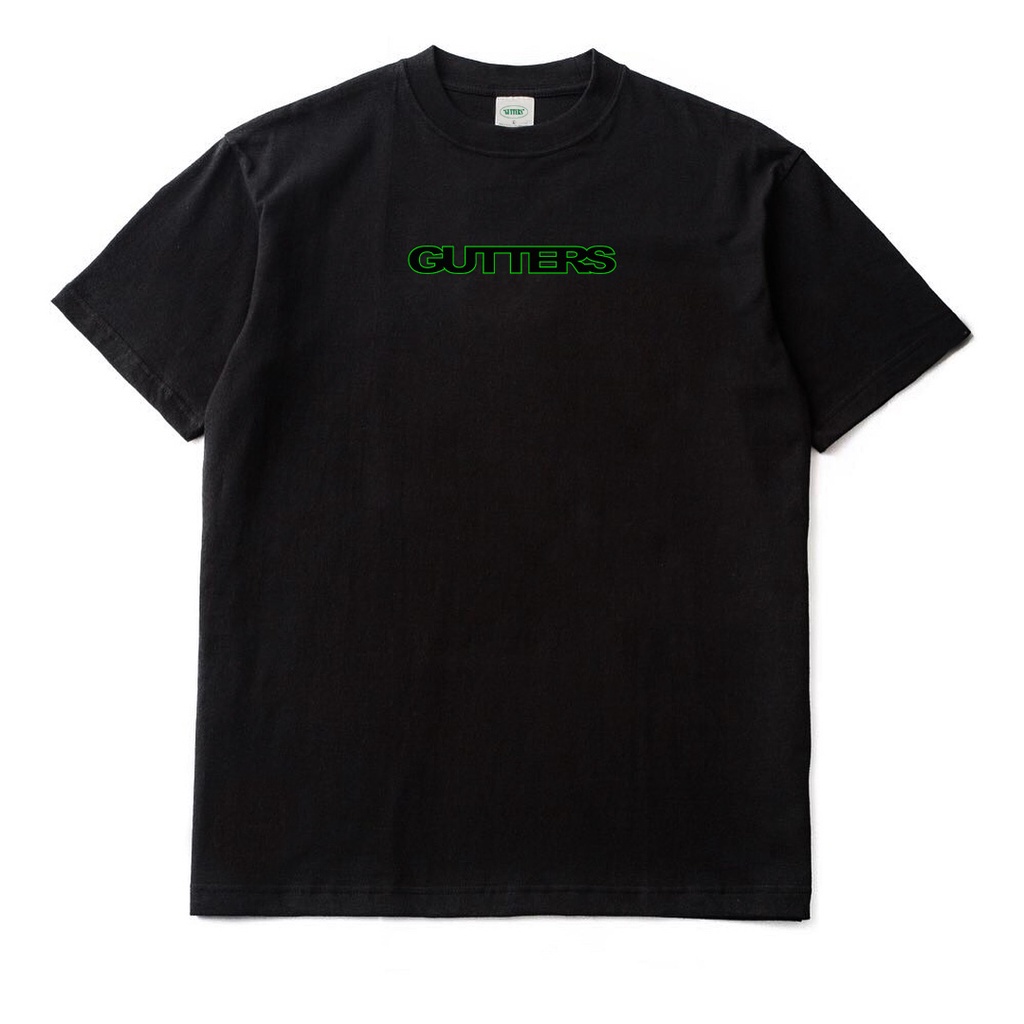 Jual GUTTERS STORM BLACK T-SHIRT BLACK - KAOS PRIA - LOKAL BRAND ...