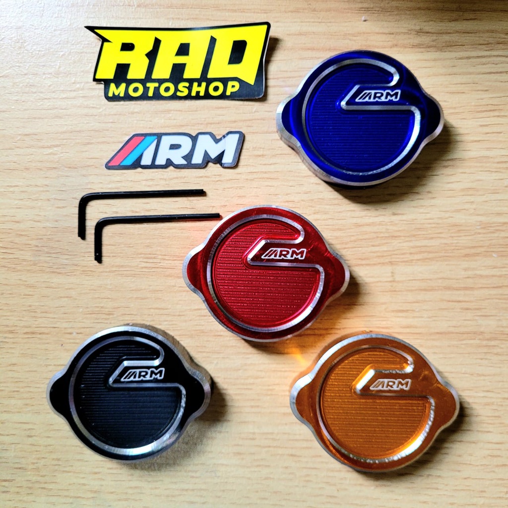 Jual ARM Cover Tutup Radiator Premium Two Tone Radiator Cap Cover Full ...