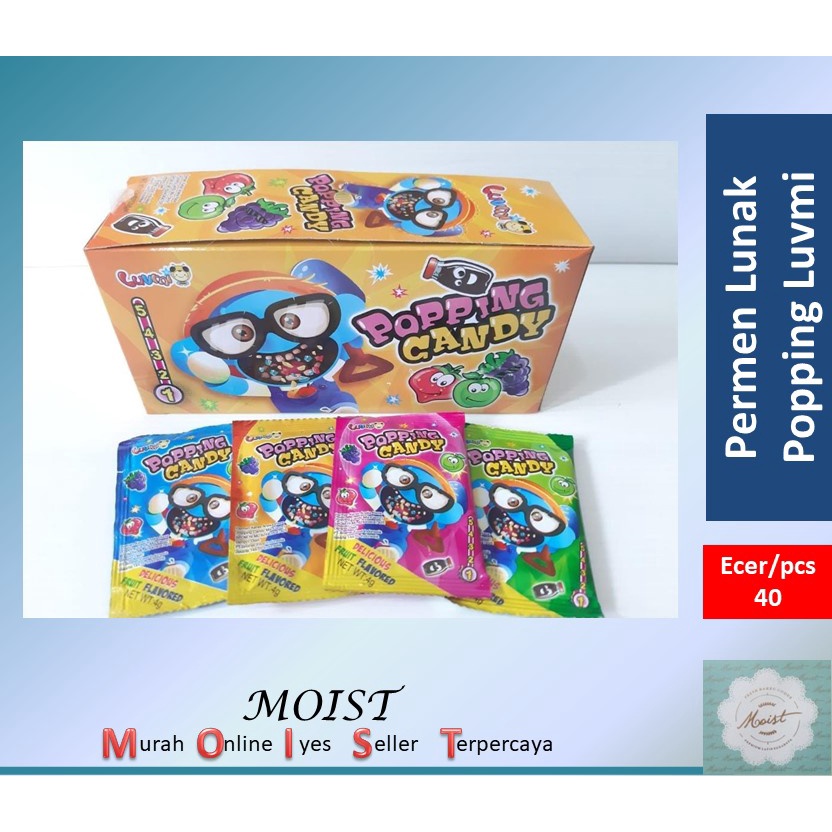 Jual Permen Lunak Popping Candy Unik Viral Luvmi | Shopee Indonesia