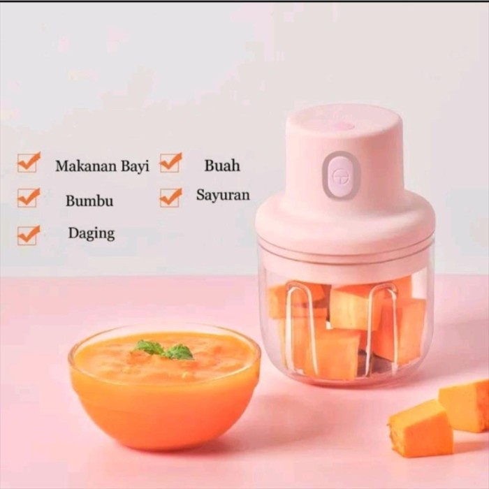 Jual Blender Chopper Stainless Low Watt Bumbu Halus Plastik Kecil T5X8 ...