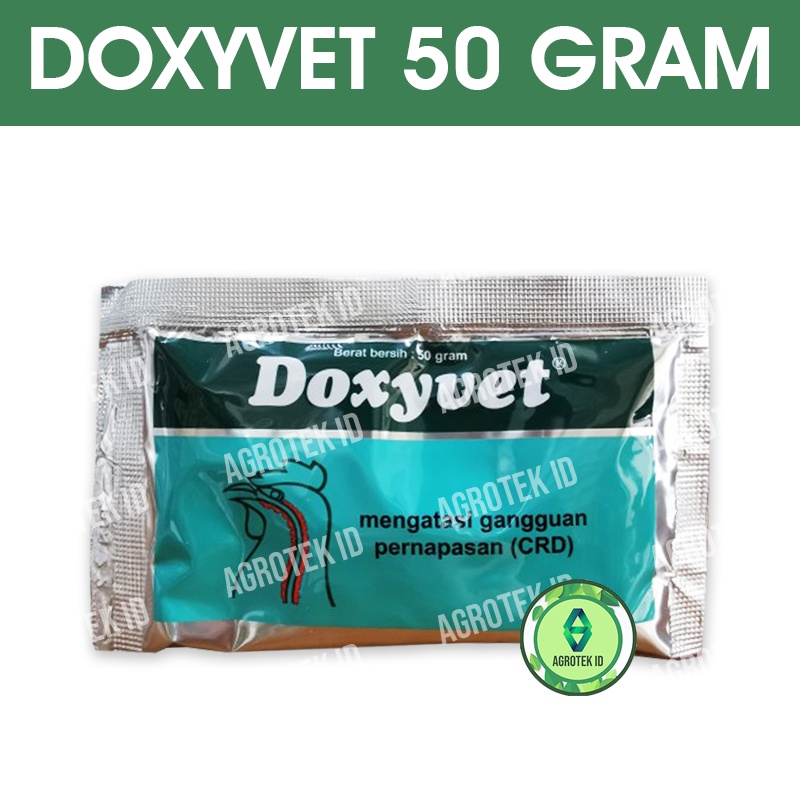 Jual DOXYVET 50 gram Obat Pernapasan Ayam CRD | Shopee Indonesia