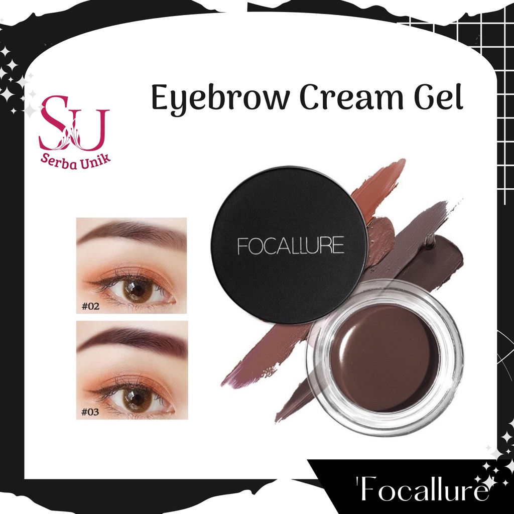 Jual Focallure Eyebrow Gel Cream Pomade Waterproof | Shopee Indonesia