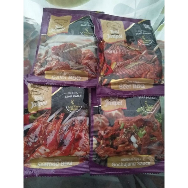 Jual SAUS GRILL BARBEQUE GALBI BEEF GOCHUJANG KOKI JEMPOL | Shopee ...