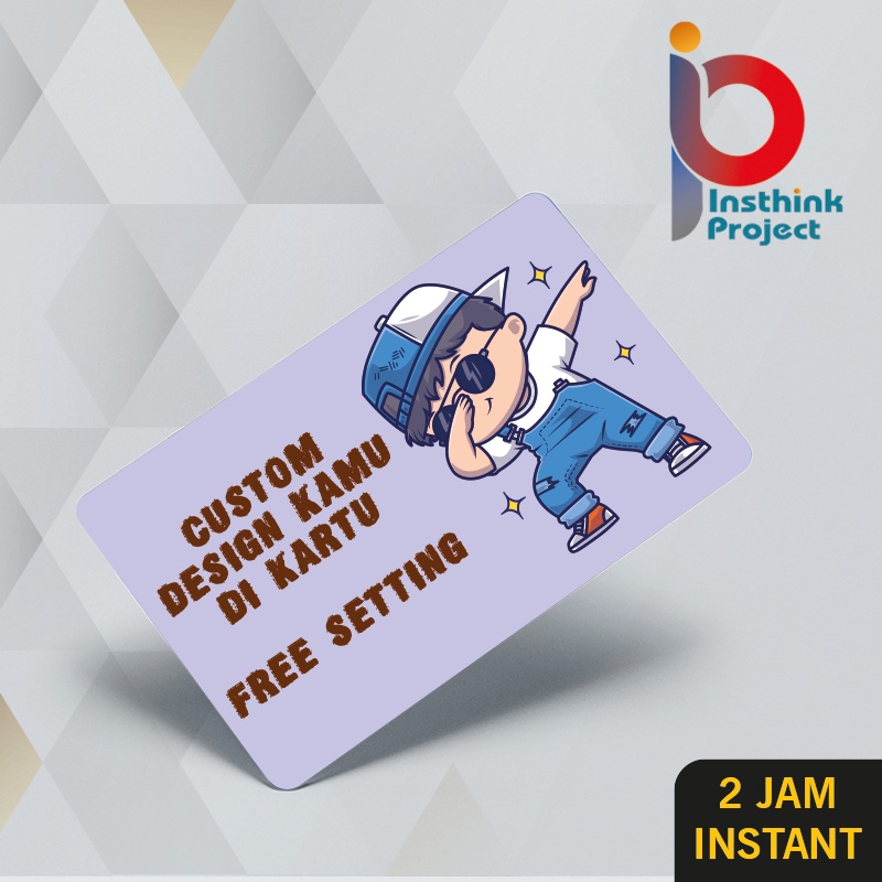 Jual Emoney, Flazz Gen 2, Brizzi, TapCash, Kartu CUSTOM E-Card Print UV ...