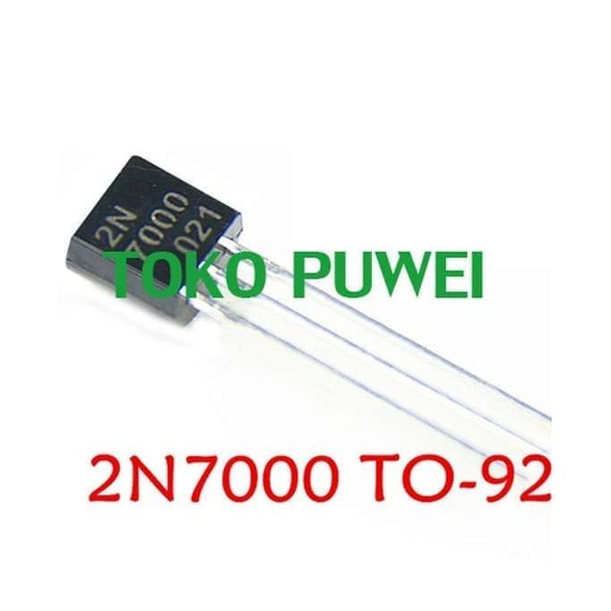 Jual 2N7000 2N 7000 N-Channel Signal MOSFET 60V 200mA 5 Ohm TO-92 BG58 ...