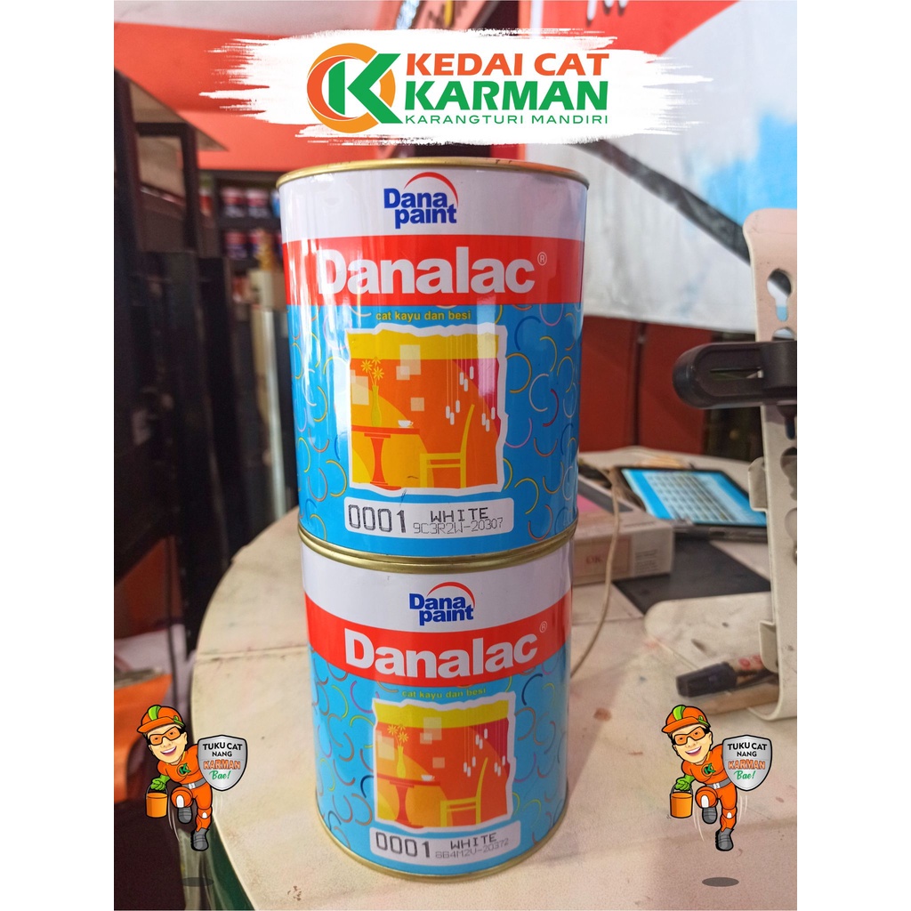 Jual DANAPAINT DANALAC CAT KAYU / BESI / BAJA 0,9 LITER | Shopee Indonesia