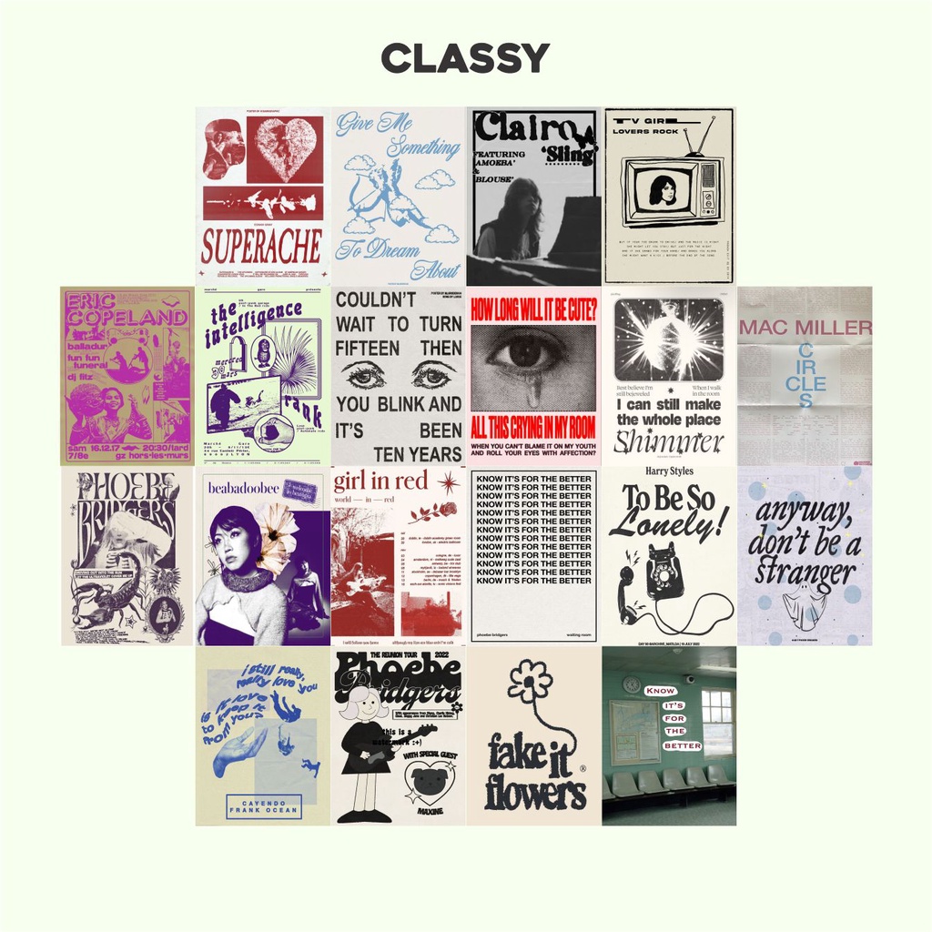 Jual Cute Pretty Wall Poster / Wall Decor | Shopee Indonesia