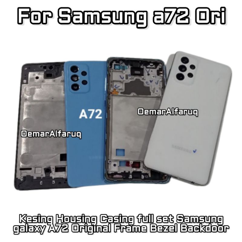 Jual Kesing Housing Casing full set Samsung A72 Frame Bezel Backdoor ...