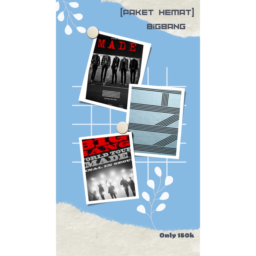 Jual [Paket Hemat] 3 Konser Bigbang (baca deskripsi) | Shopee Indonesia