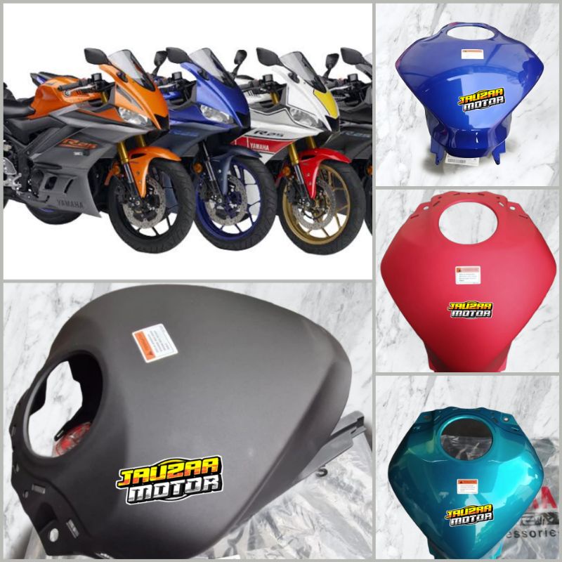 Jual COVER TANGKI R25 NEW V2 ORIGINAL YAMAHA BS7-XF41D-00 | Shopee ...