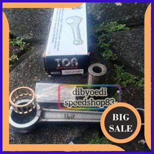 Jual Stang piston mio TDR Racing stroke up 120 mm big pen 20 Mili pen ...