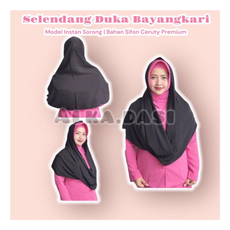 Jual SELENDANG DUKA BHAYANGKARI MODEL SORONG INSTAN WARNA HITAM SIFON ...