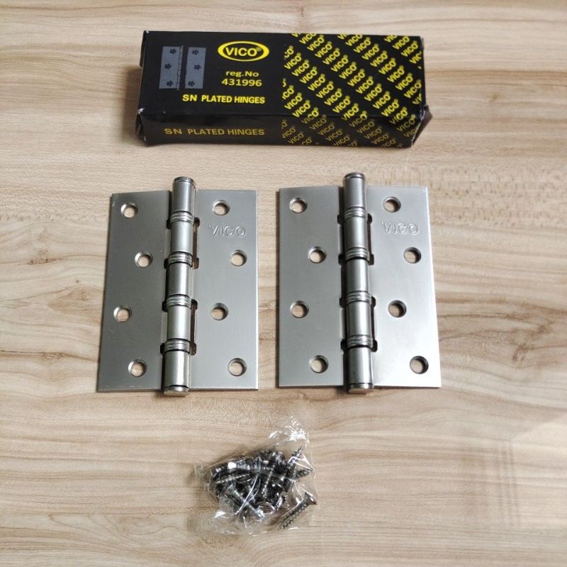 Jual Vico Engsel tebal 4" / Vico engsel bearing 4" | Shopee Indonesia