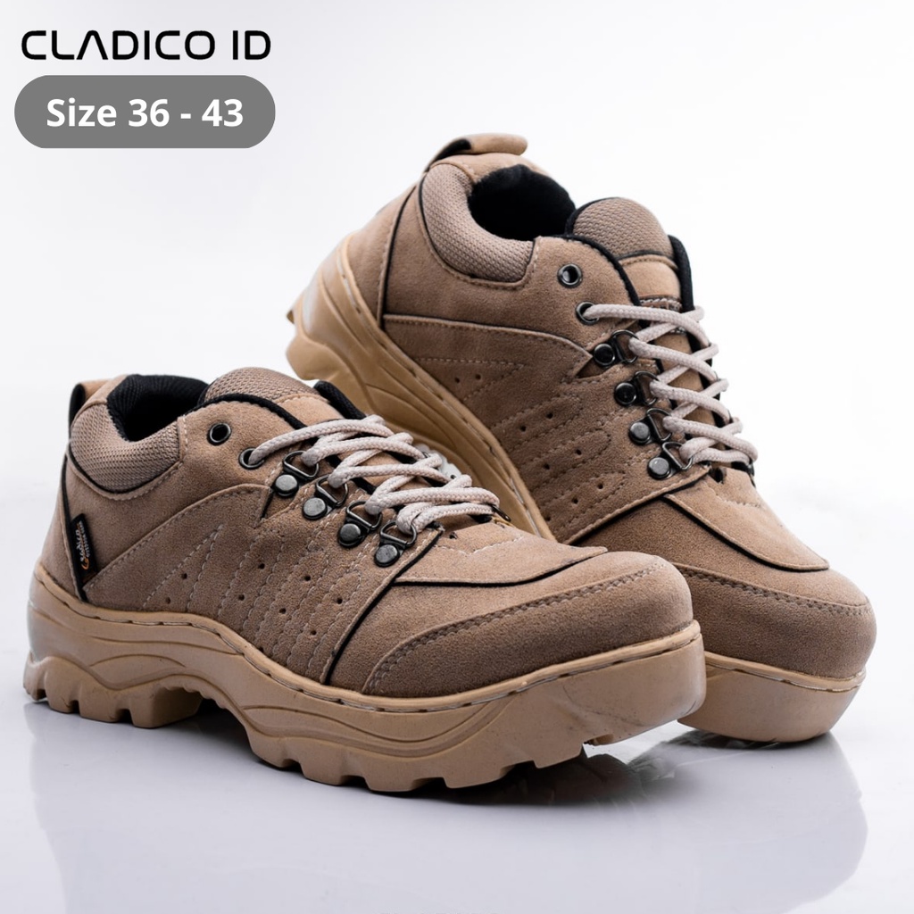 Jual CLADICO Sepatu Safety Boot Outdoor Tracking Ujung Besi Kerja ...
