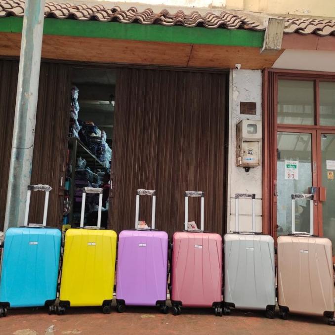 Jual Koper 22 Inch Fiber Polo Dubai 22 Inch Bagasi Size | Shopee Indonesia