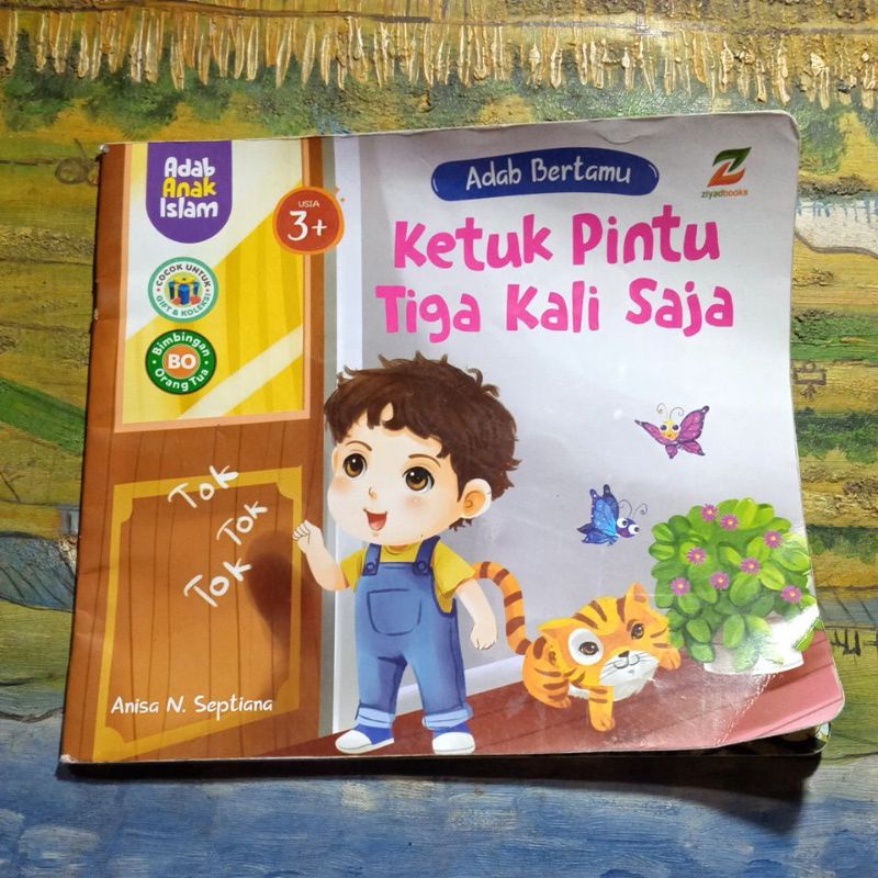 Jual Buku adab bertamu, ketuk pintu tiga kali saja | Shopee Indonesia
