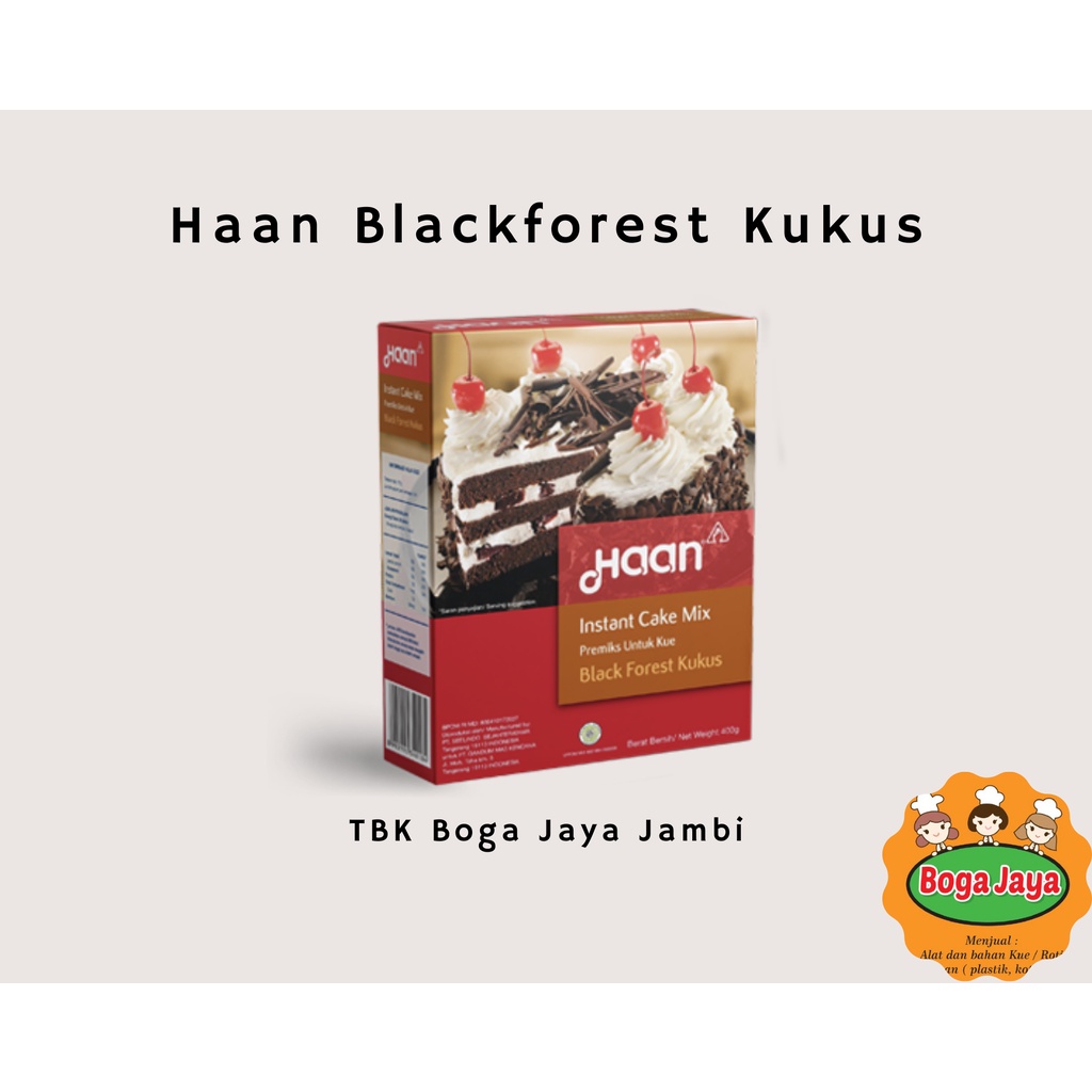 Jual HAAN BLACK FOREST KUKUS [KEMASAN 400gr] | Shopee Indonesia