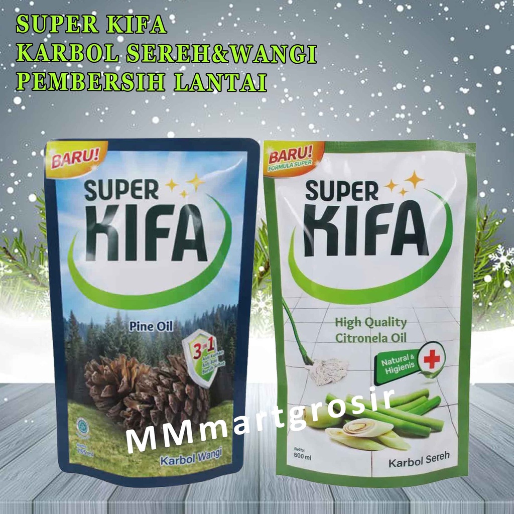 Jual Super Kifa/ Pembersih Lantai/ Karbol Sereh & Karbol Wangi | Shopee ...