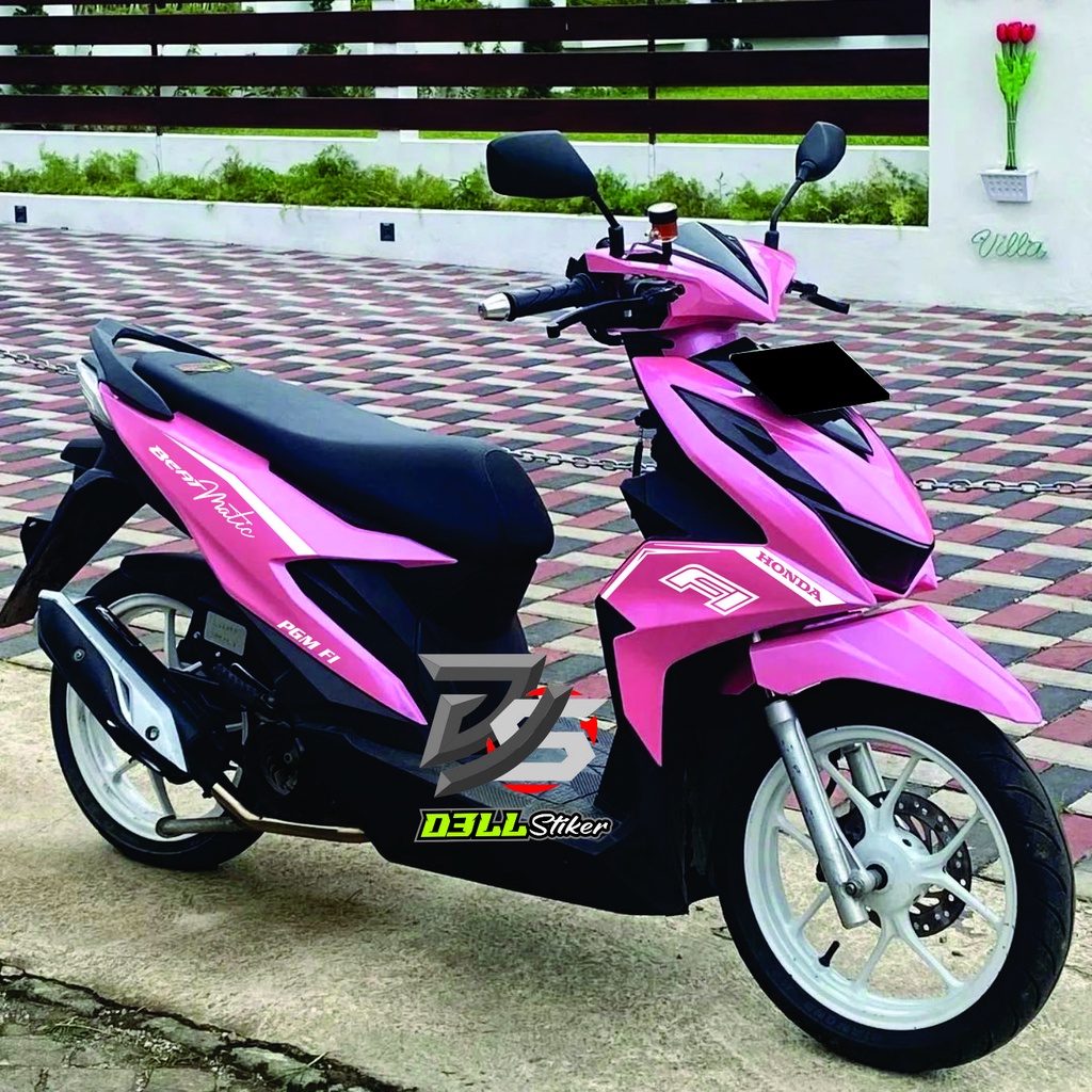 Jual Cutting Sticker Beat Deluxe - Aksesoris Motor Stiker Honda Beat ...