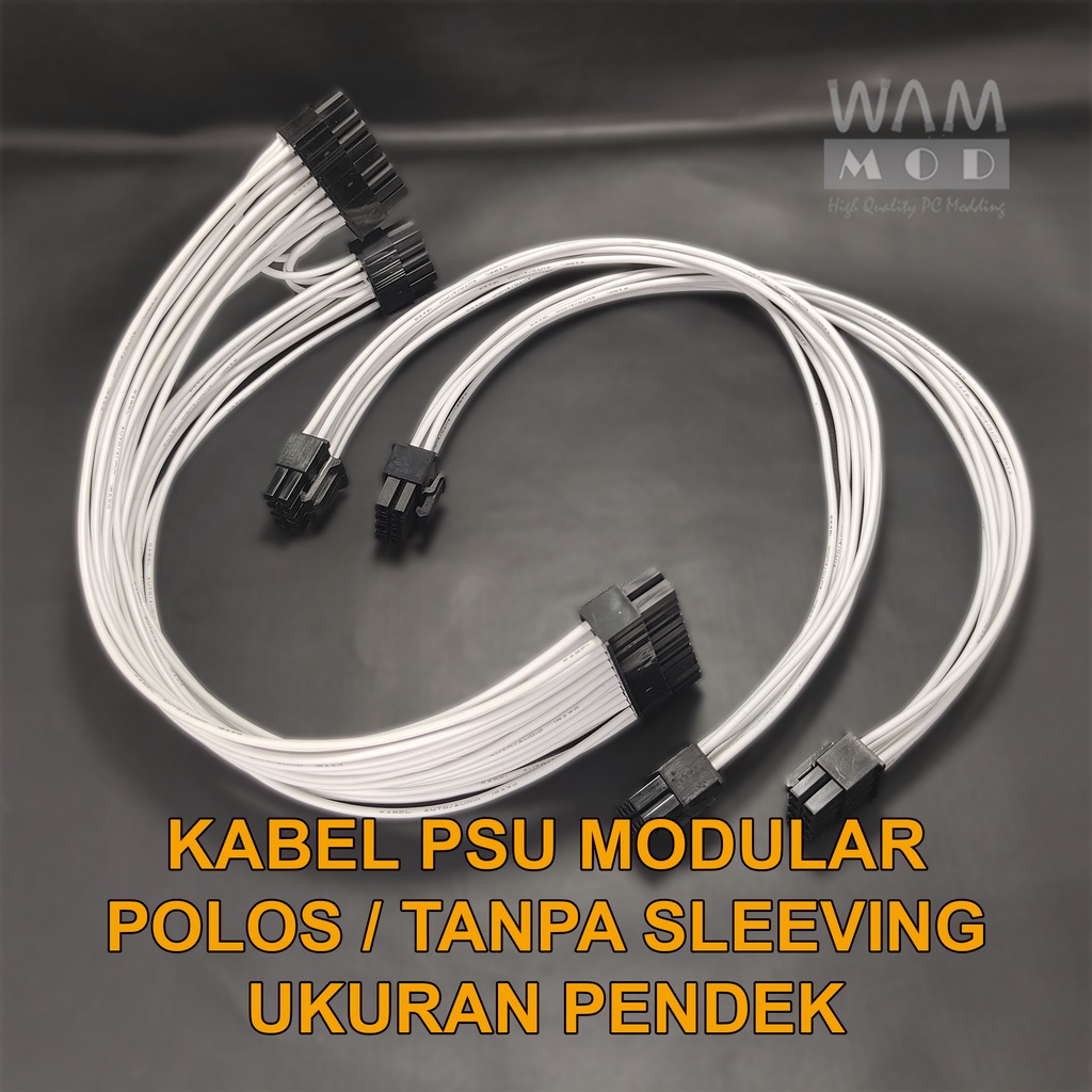 Jual KABEL PSU MODULAR - Kabel Polosan Tanpa Sleeving Ukuran Pendek ...