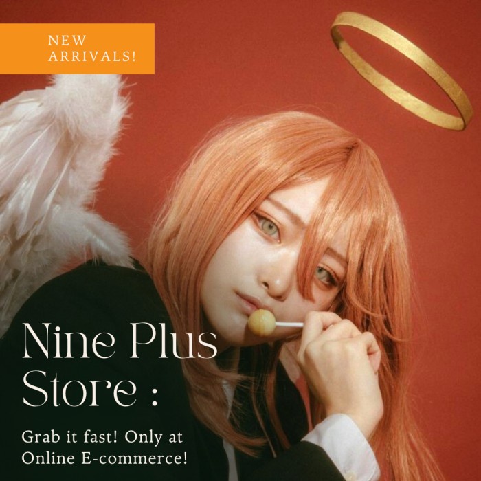 Jual [ 9+ ] Bando Headband Cosplay Chainsawman Angel Devil Chainsaw Man ...