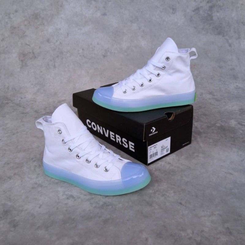 Jual Sepatu Converse Chuck Taylor All Star CX Black ICE Hi White Enamel ...