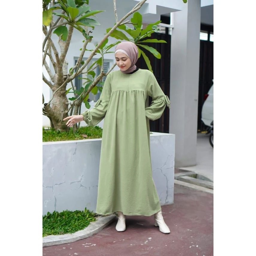 Jual Baju Dress Gamis Abaya Lebaran Kondangan Syari Muslim Wanita Remaja Dewasa Kekinian Cantik ...
