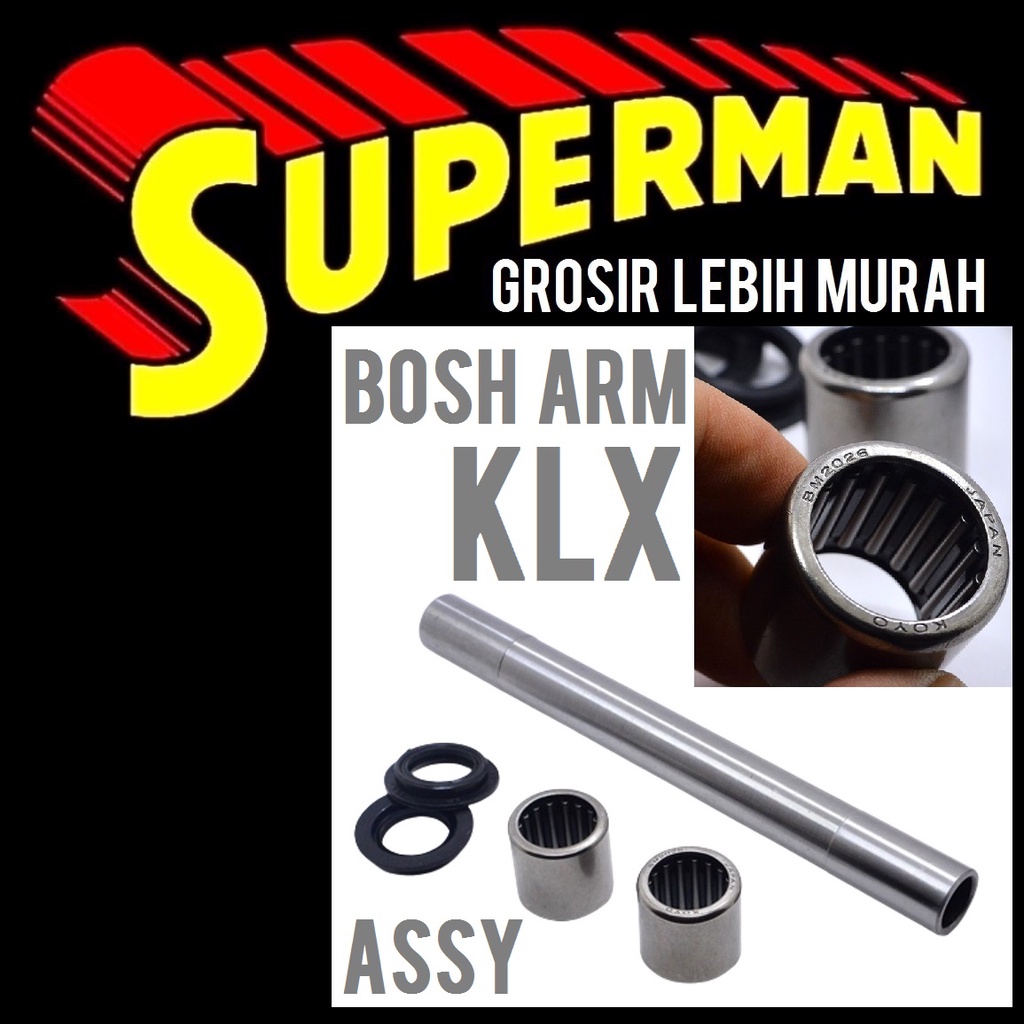 Jual BOSH ARM KLX ASSY bos swing sarsis sasis arm fork klx 150 1 set ...