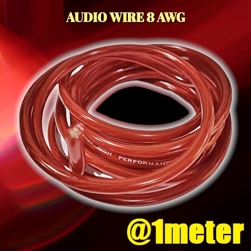 Jual Kabel Eceran AWG8 Cable Silicone Wire Power Mobil DC Strum Stroom ...