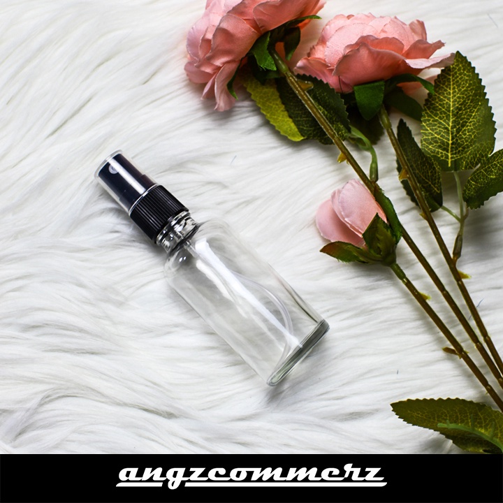 Jual Botol Serum Essence Kaca Bening Tebal Spray Dropper Segel Glass ...